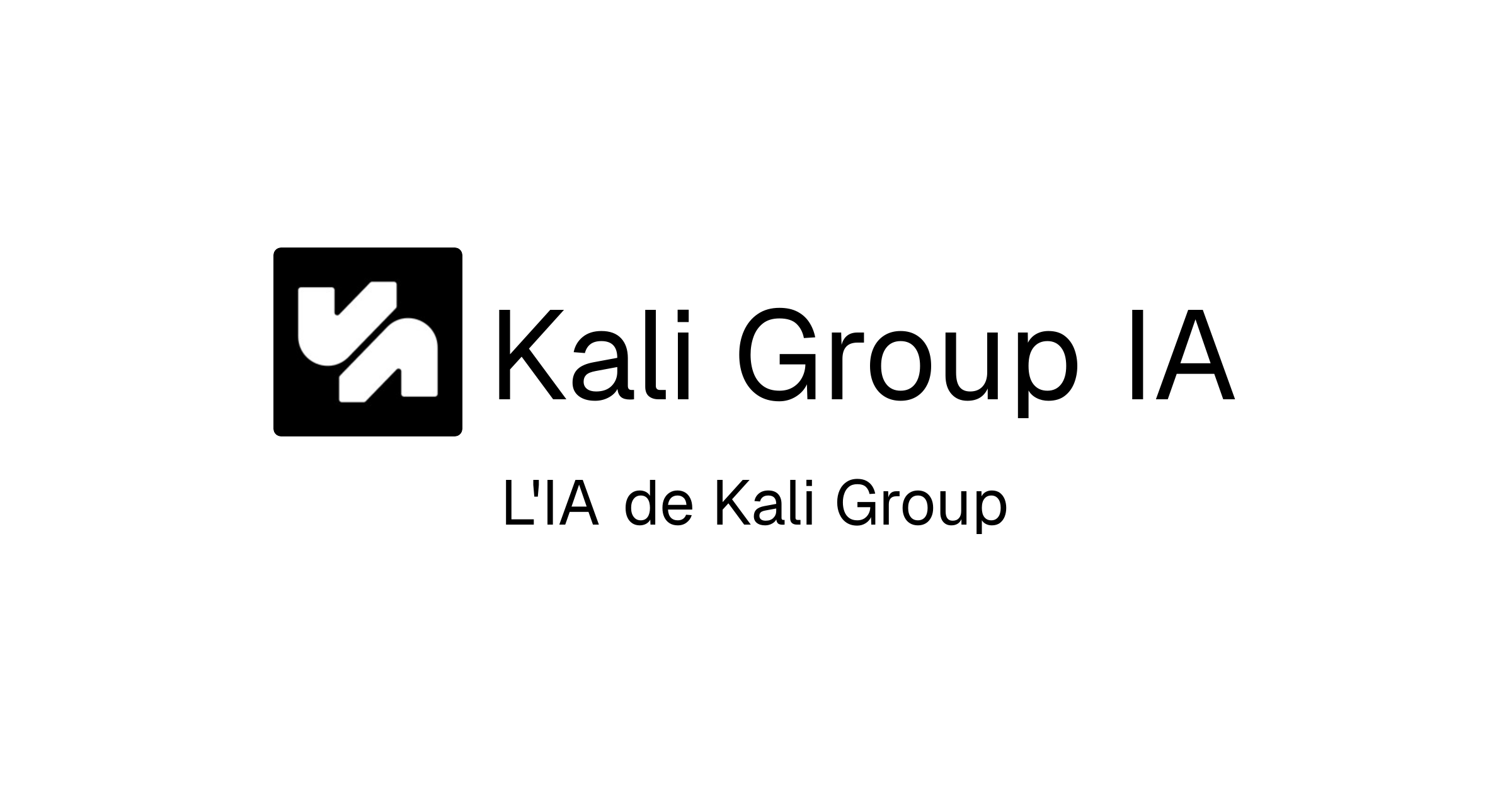 Kali Group IA – L'IA de Kali Group